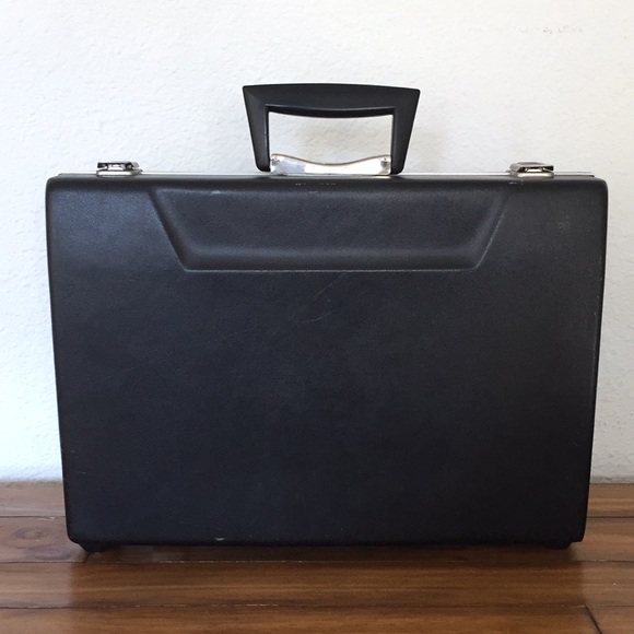 Vintage | Bags | Vintage 96s Spy Briefcase With Lock | Poshmark